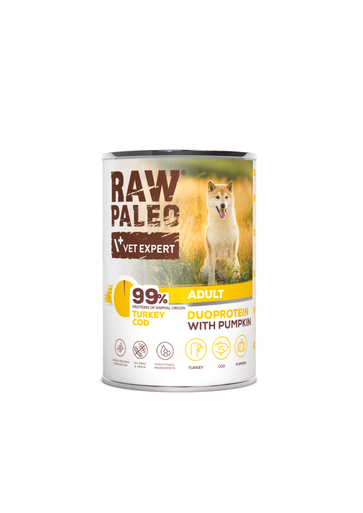 ADULT TURKEY, COD, PUMPKIN - VET EXPERT - your partner in pet care.